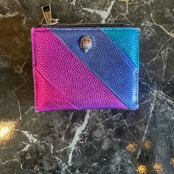 Kurt Geiger | Bags | Kurt Geiger Purple And Blue Wallet | Poshmark